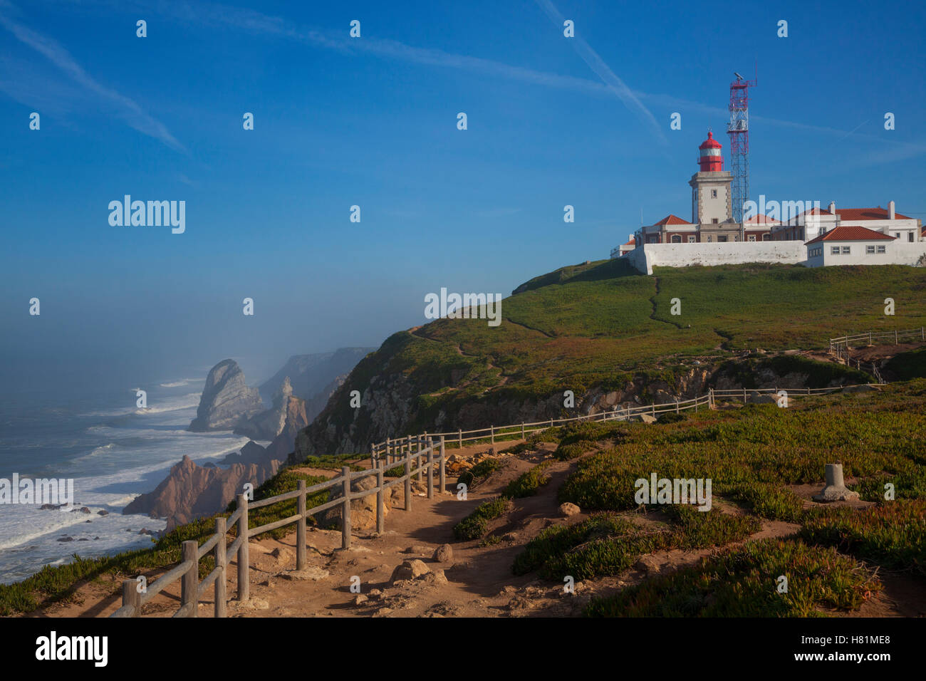 Cabo da roca lighthouse Banque de photographies et d’images à haute ...