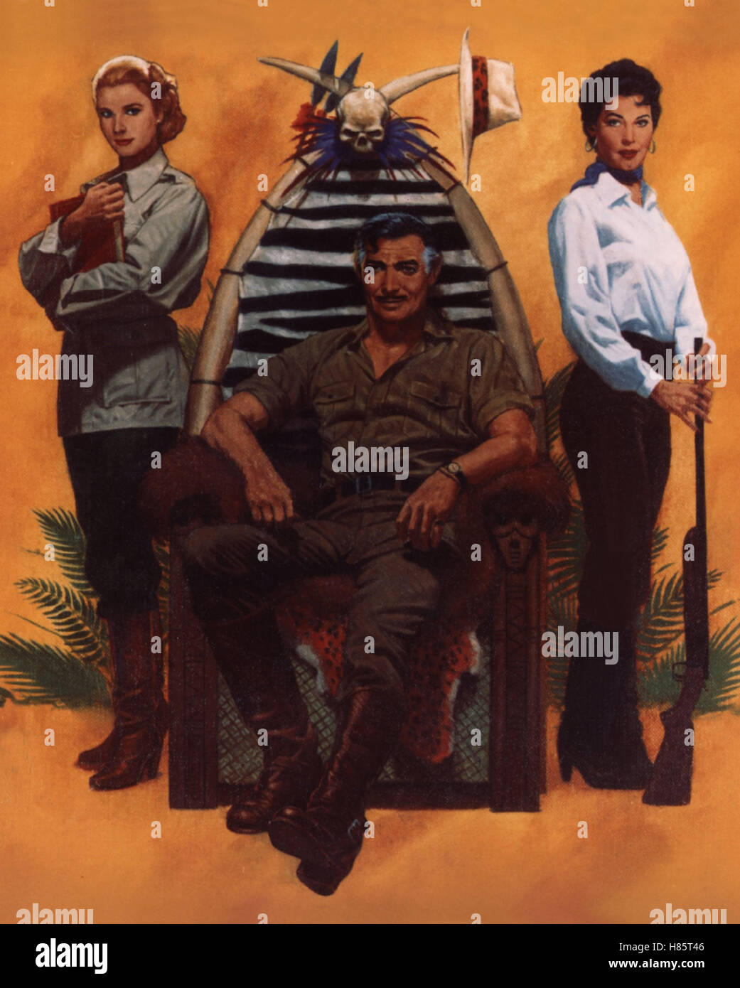 , Mogambo MOGAMBO (USA) 1953, Regie : John Ford, GRACE KELLY, Clark ...