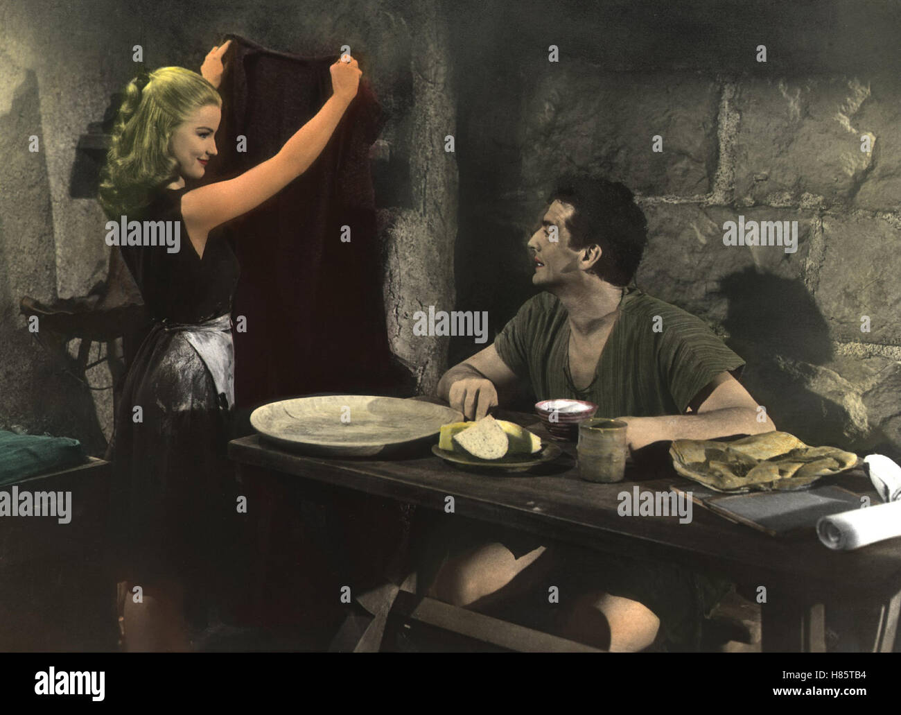 Die Gladiatoren, et les gladiateurs (DEMETRIUS) USA 1954, Regie : Delmer Daves, Debra Paget ...