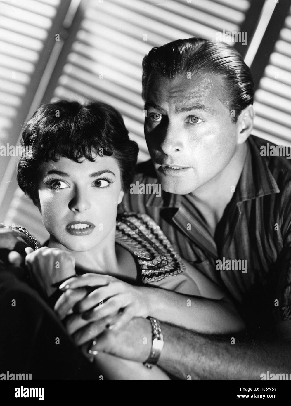 La fille en bas noirs Banque de photographies et d’images à haute ...