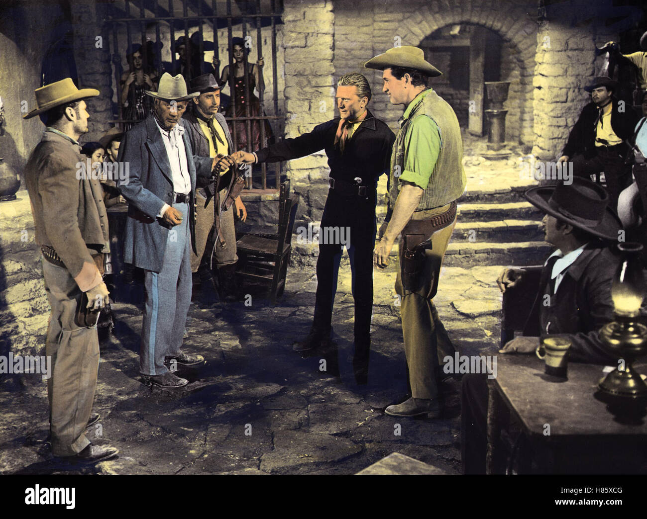 Kirk douglas dernier coucher de soleil 1961 Banque de photographies et ...