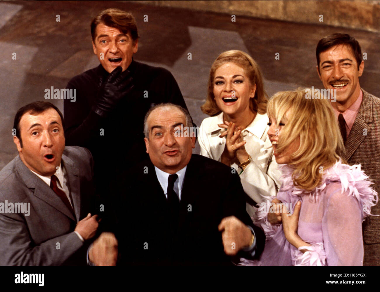 Fantomas, (FANTOMAS) F 1964, Regie : André Hunebelle, JEAN MARAIS (h.li ...