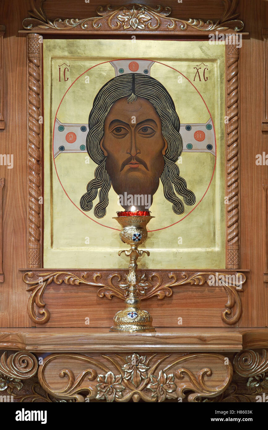 Sainte face de jésus Banque de photographies et d’images à haute ...
