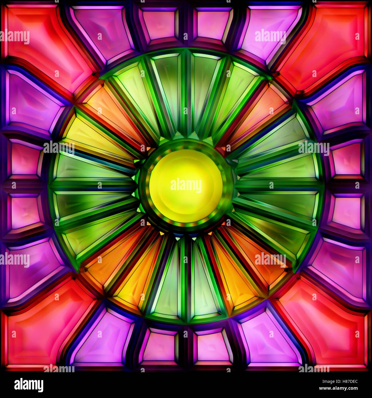 Seamless texture abstrait de formes géométriques colorées brillantes ...