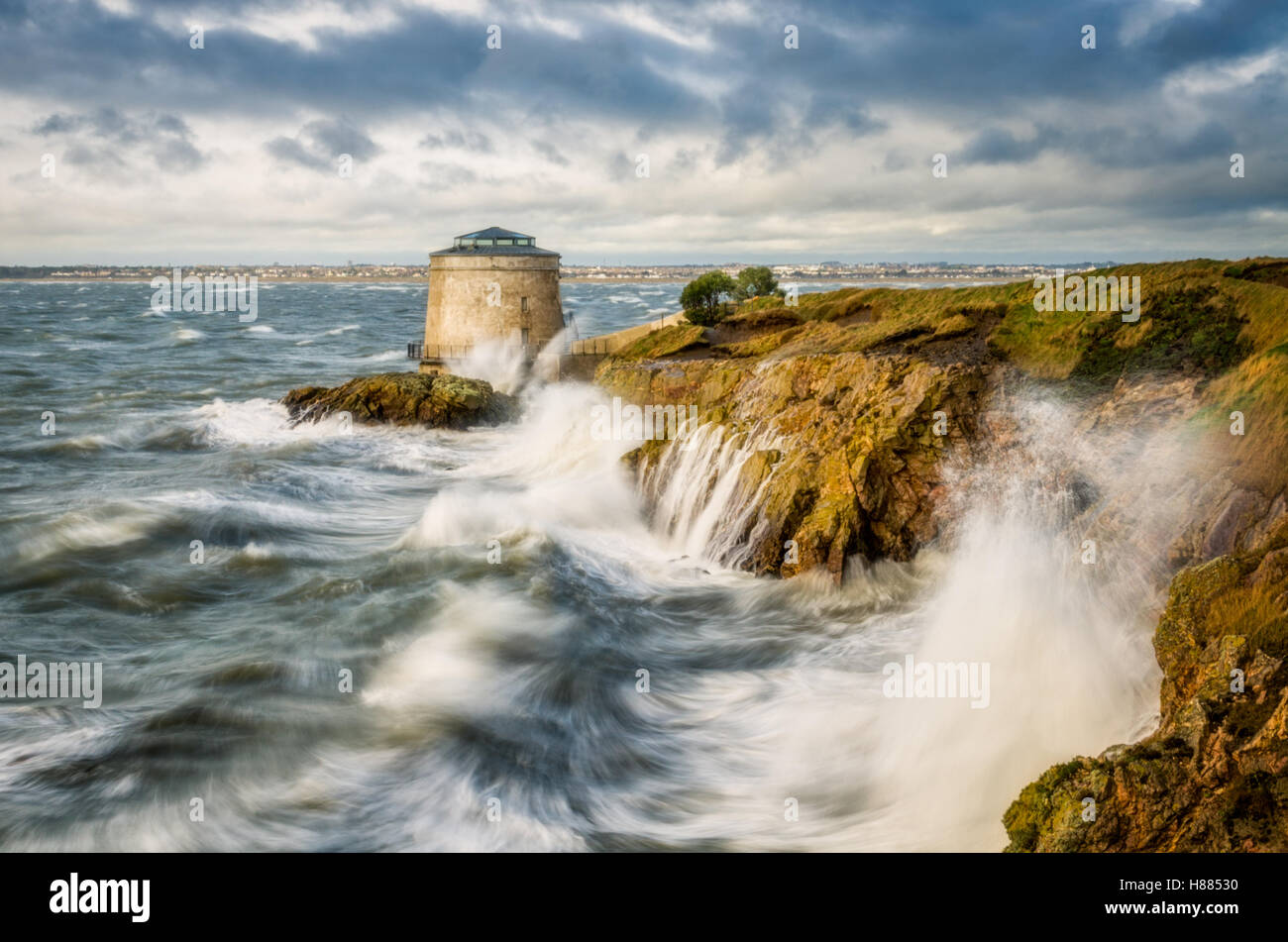 Tour martello et plage Banque de photographies et d’images à haute ...