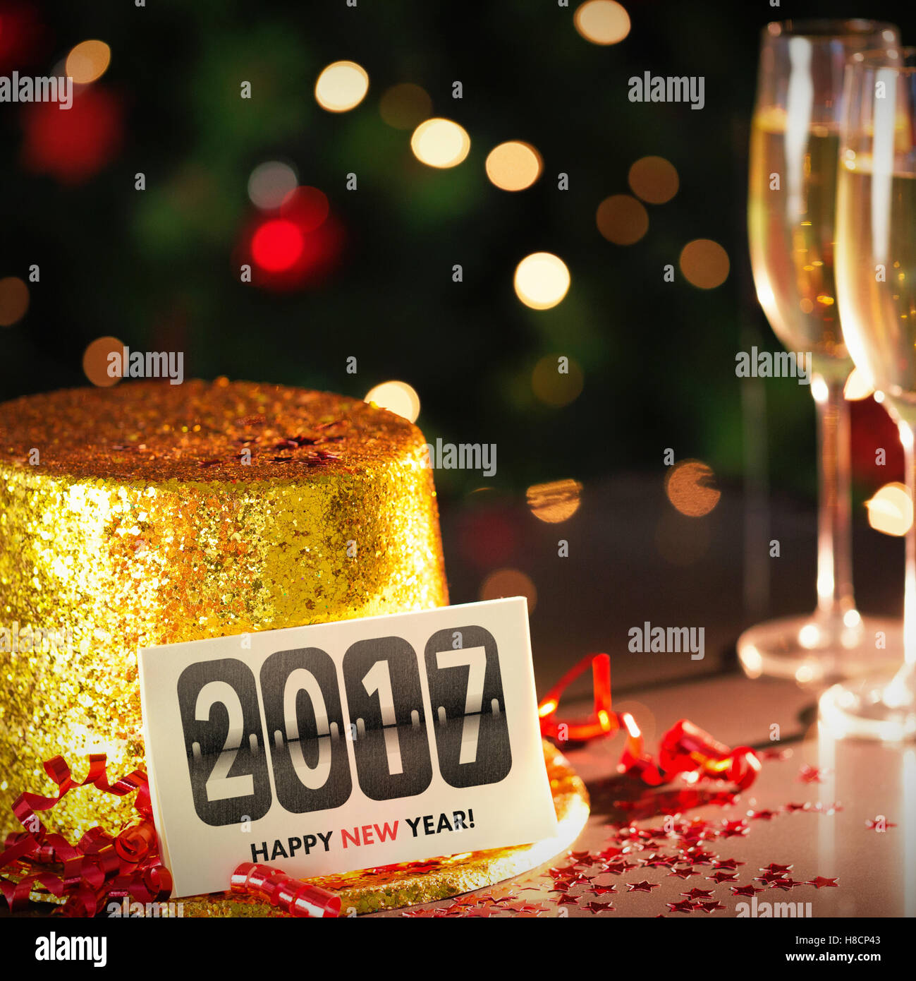 Carte de bonne année Banque de photographies et d’images à haute ...