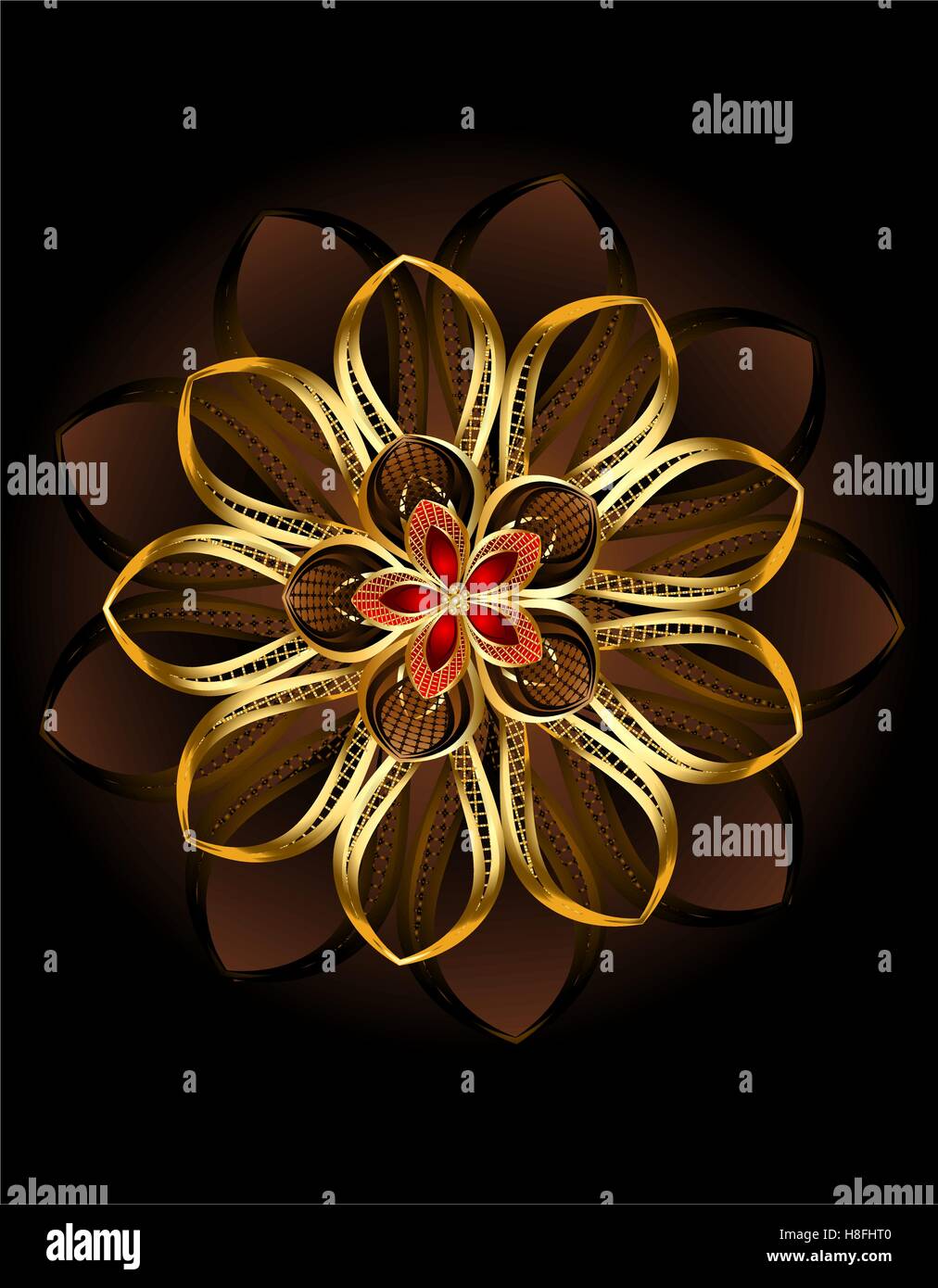 Textura de fondo flores Banque d'images vectorielles - Alamy