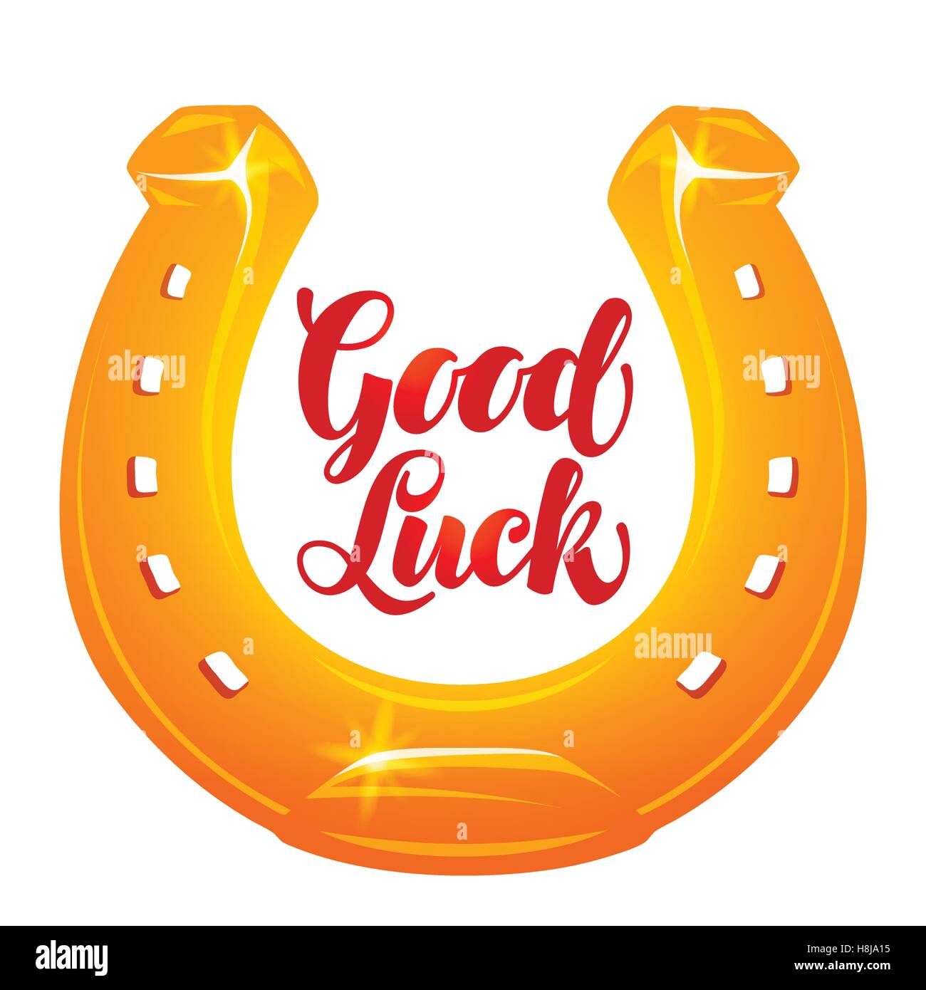 Good luck token Banque d'images vectorielles - Alamy