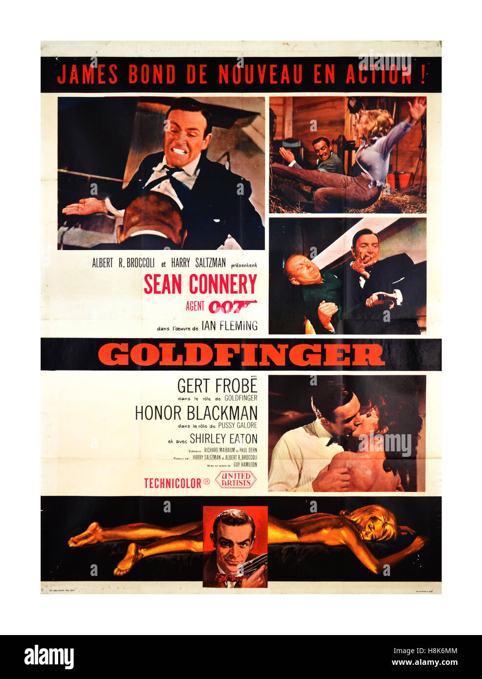 Affiche Sean Connery Banque d'image et photos - Alamy