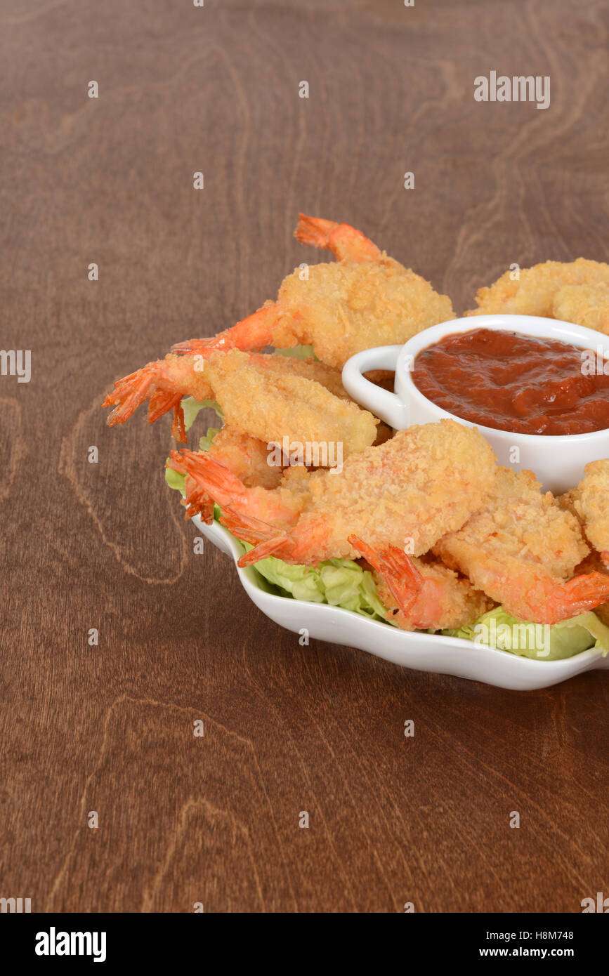 Crevettes panées Banque de photographies et d’images à haute résolution ...