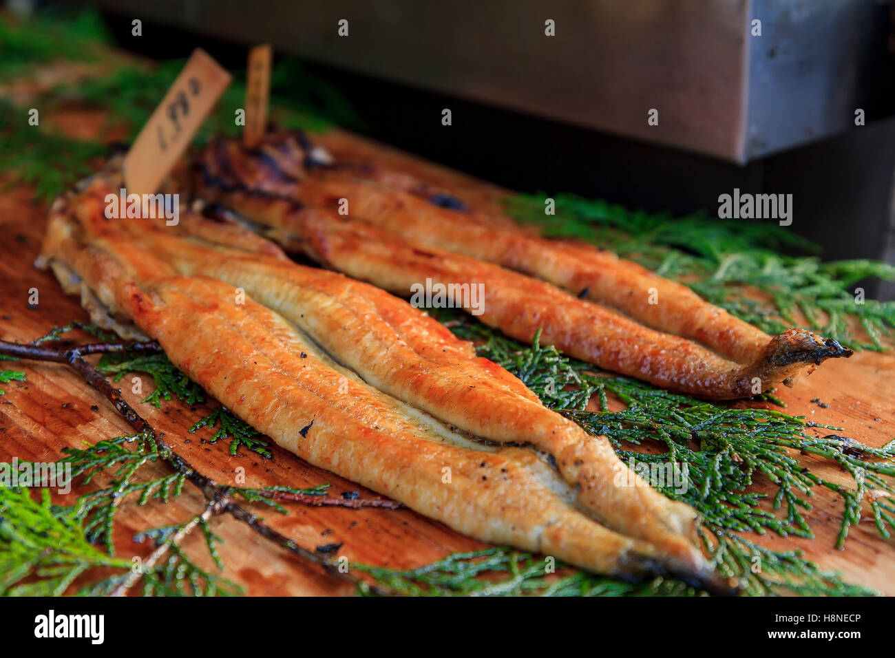 Délicieux et célèbre grill de style japonais poisson anguille Photo ...