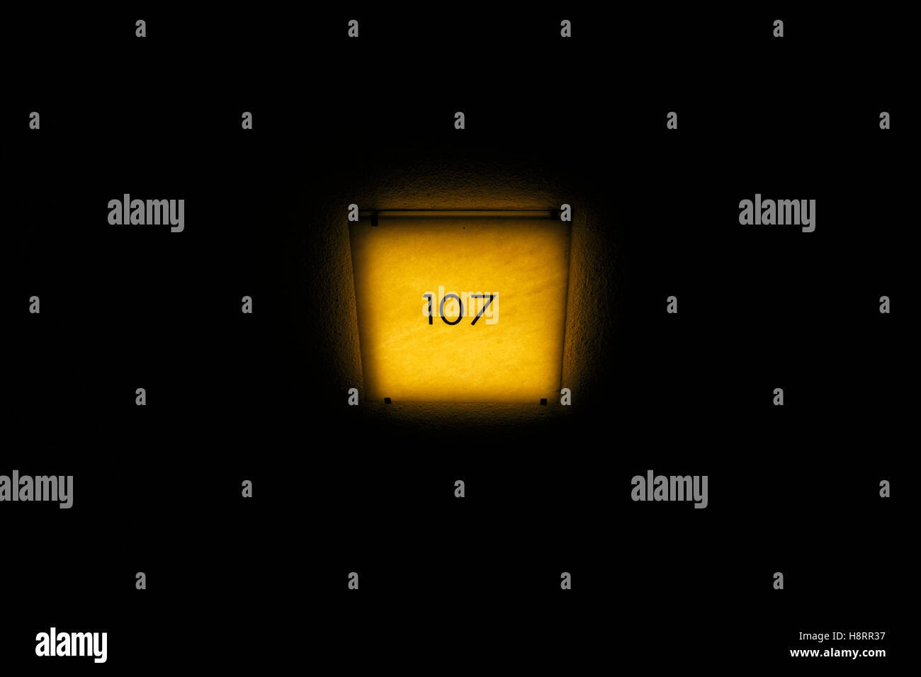 Number 107 sign Banque de photographies et d’images à haute résolution ...