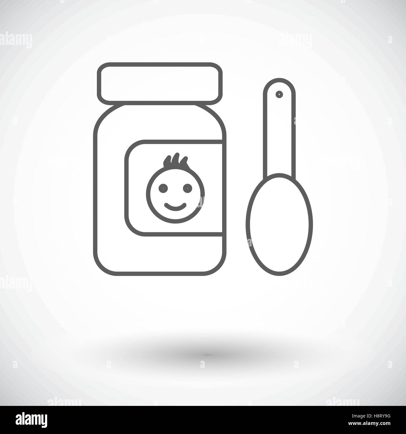 Collation enfant pictogramme Banque d'images vectorielles - Alamy