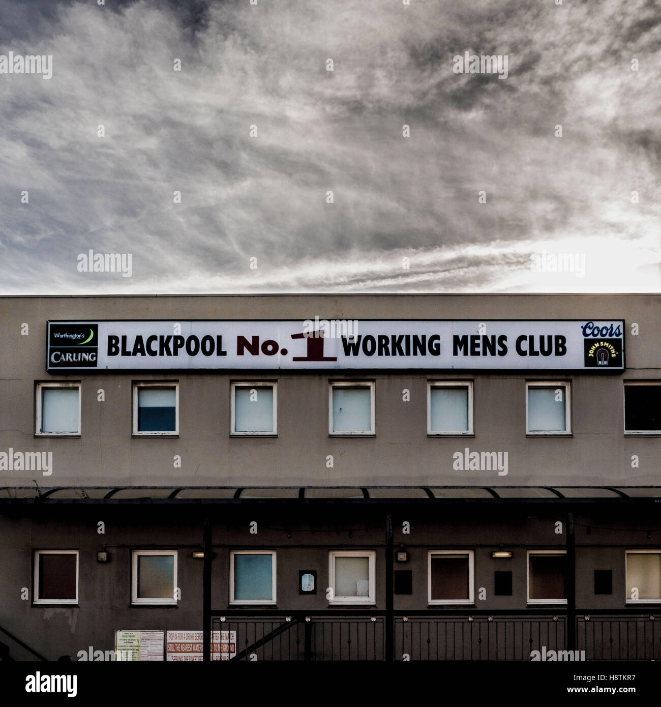Blackpool no 1 working mens club Banque de photographies et d’images à ...