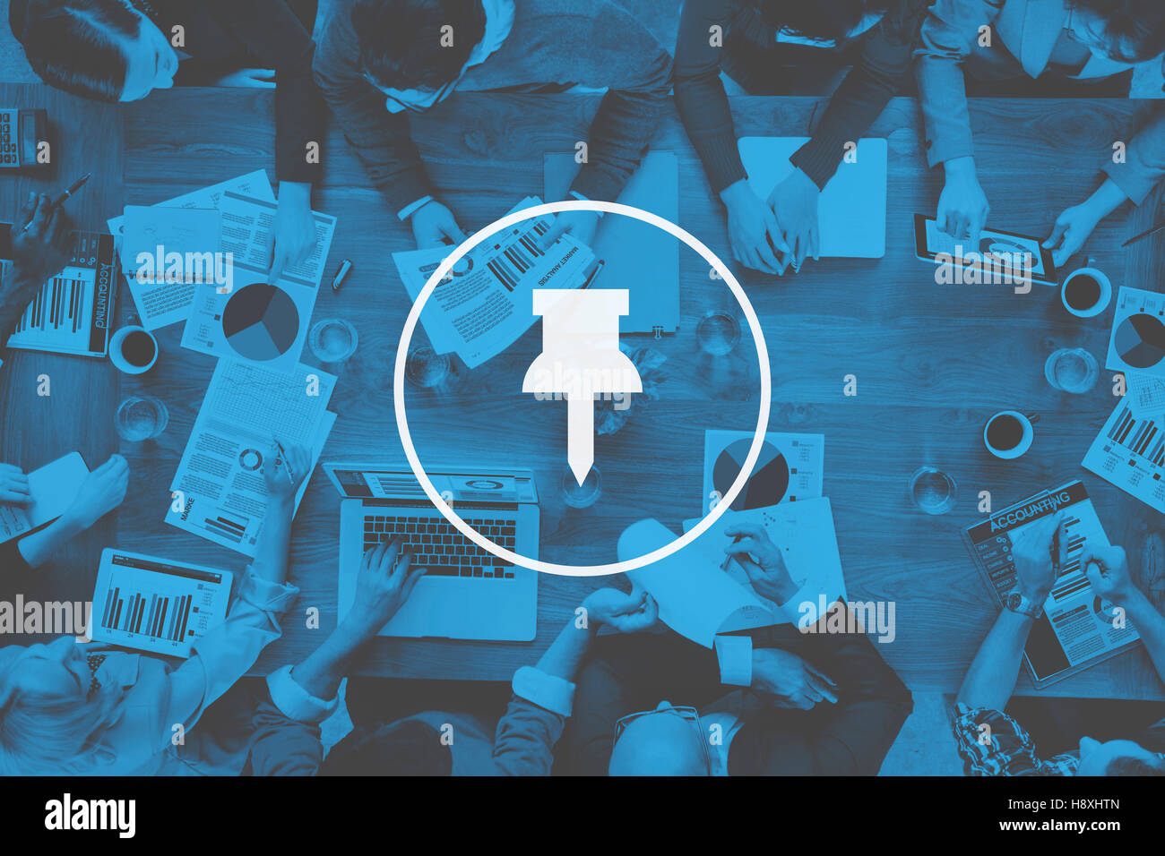 Punaise plate Banque de photographies et d’images à haute résolution ...