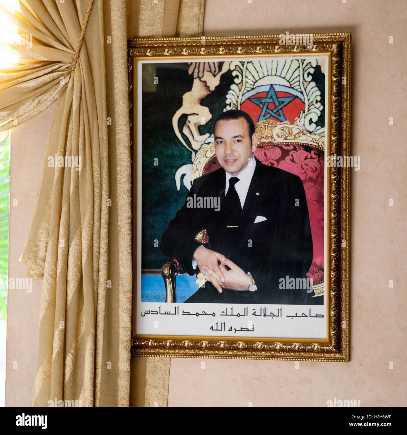 Image du roi marocain Mohammed VI Photo Stock - Alamy