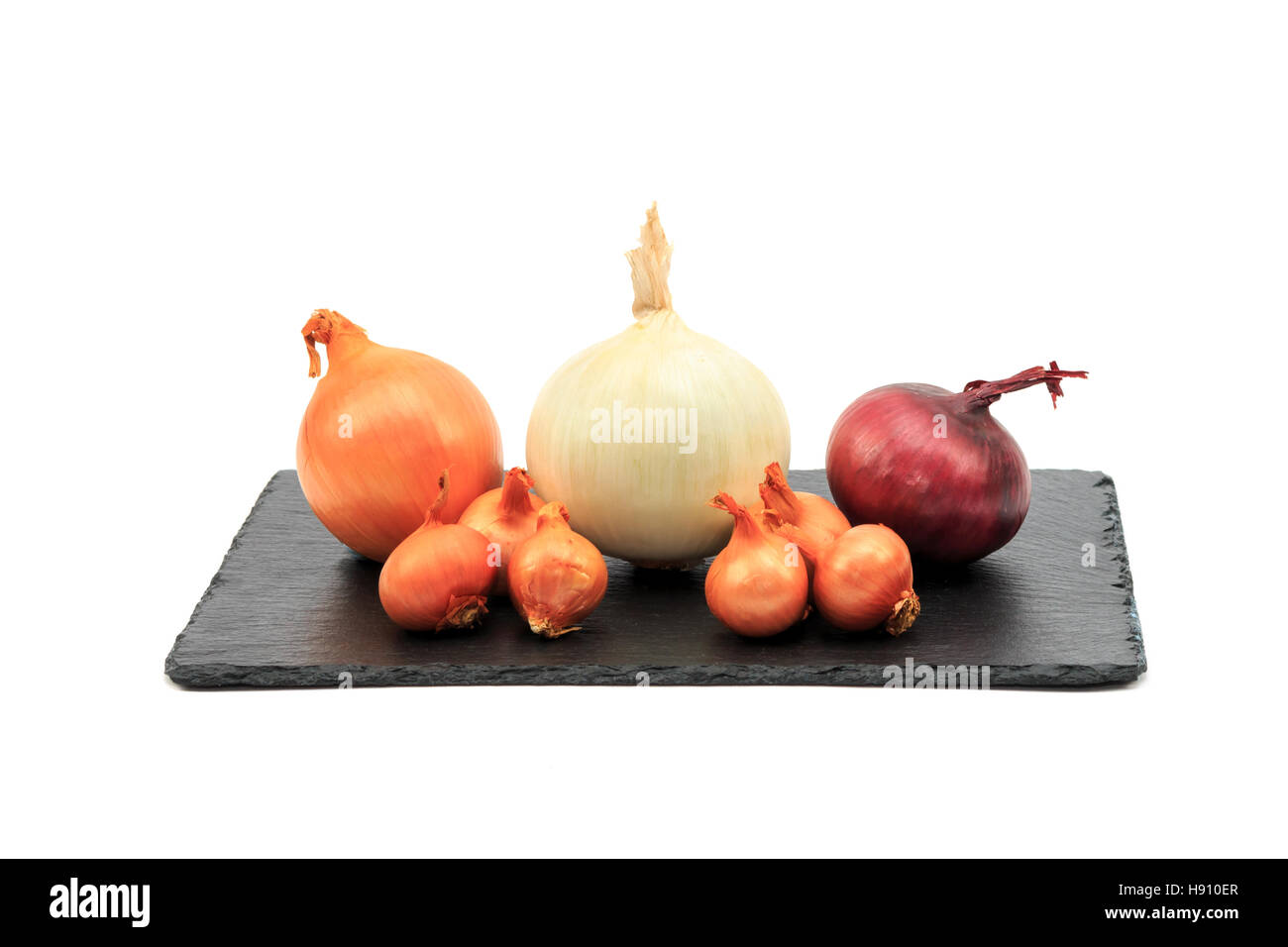 Six oignons Banque de photographies et d’images à haute résolution - Alamy