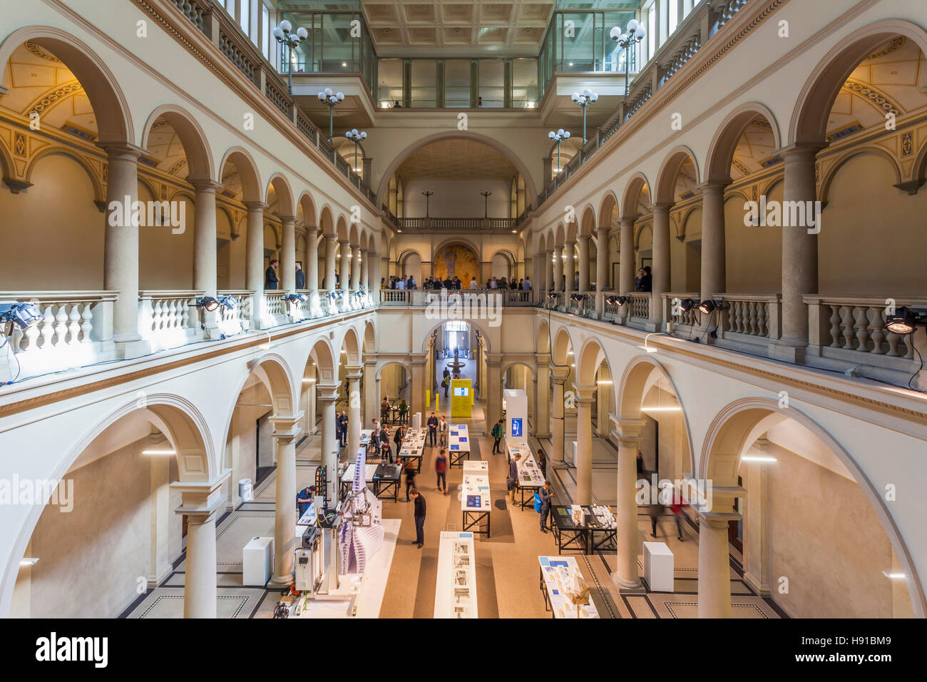 Schweiz, Canton de Zürich, Zürich, ETH, Eidgenössische Technische ...