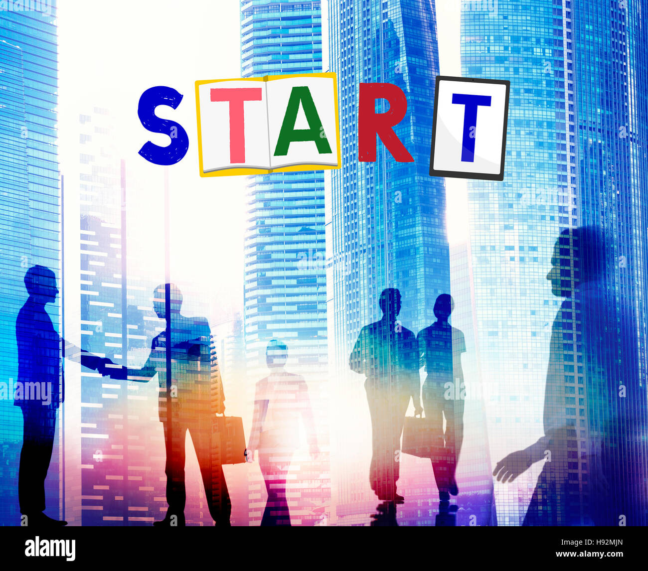 Commencer commencer Banque de photographies et d’images à haute ...