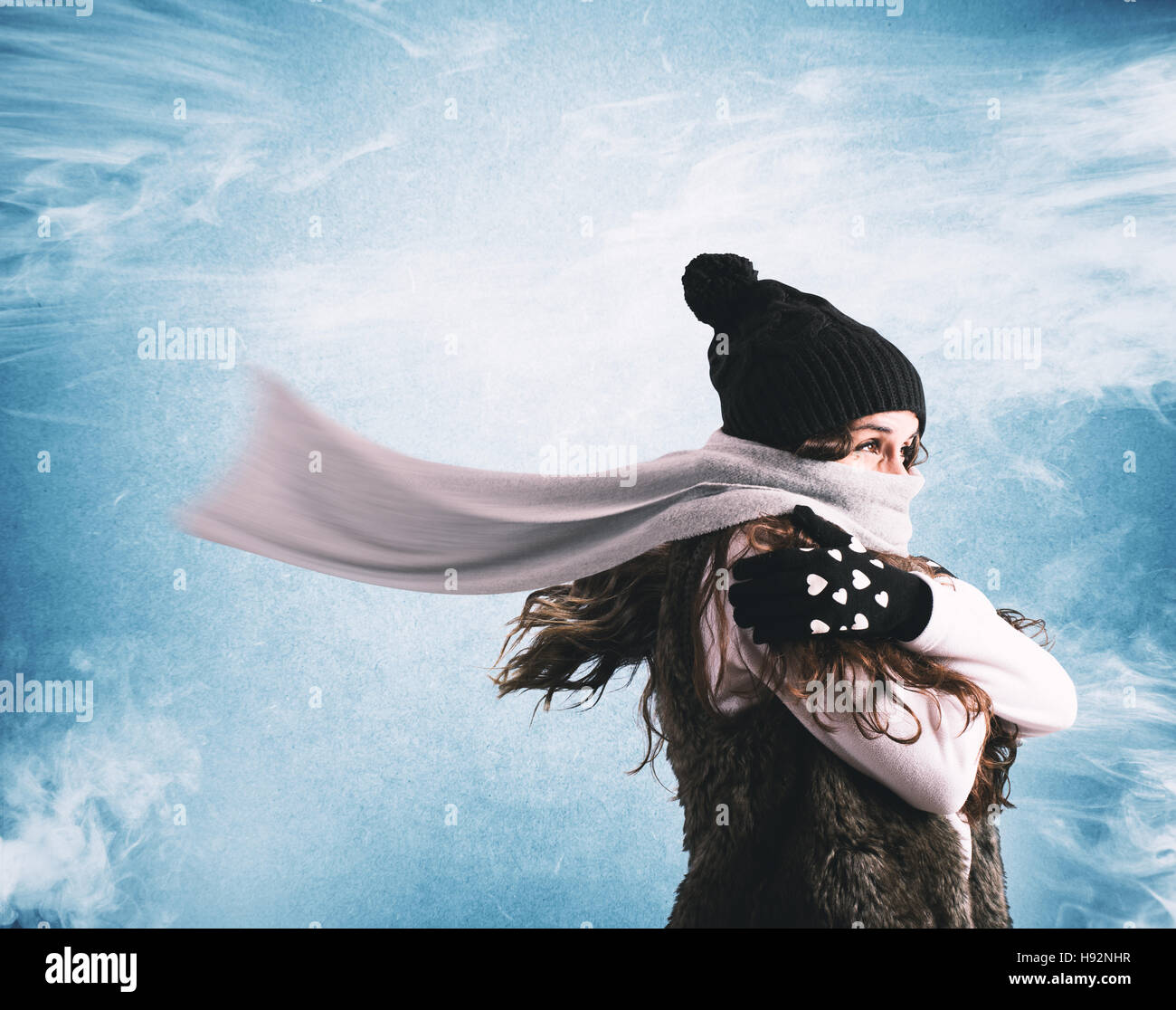 Shivering cold Banque de photographies et d’images à haute résolution ...