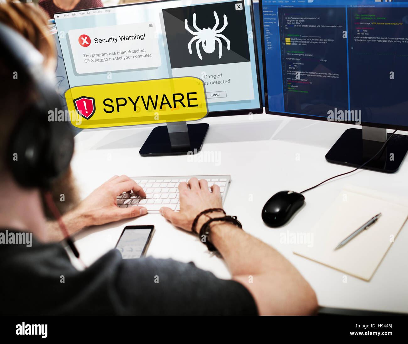 Malware informatique Banque de photographies et d’images à haute ...