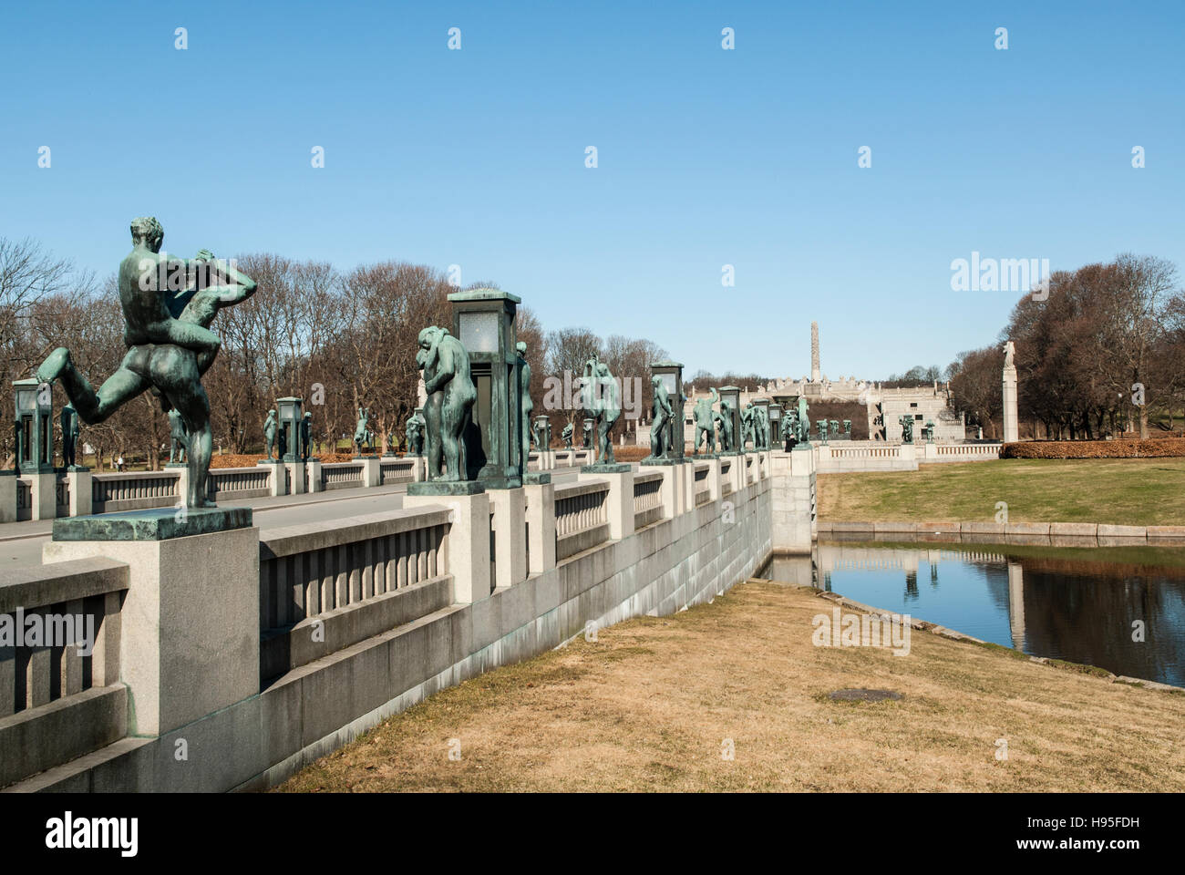 Frogner park frognerparken Banque de photographies et d’images à haute ...
