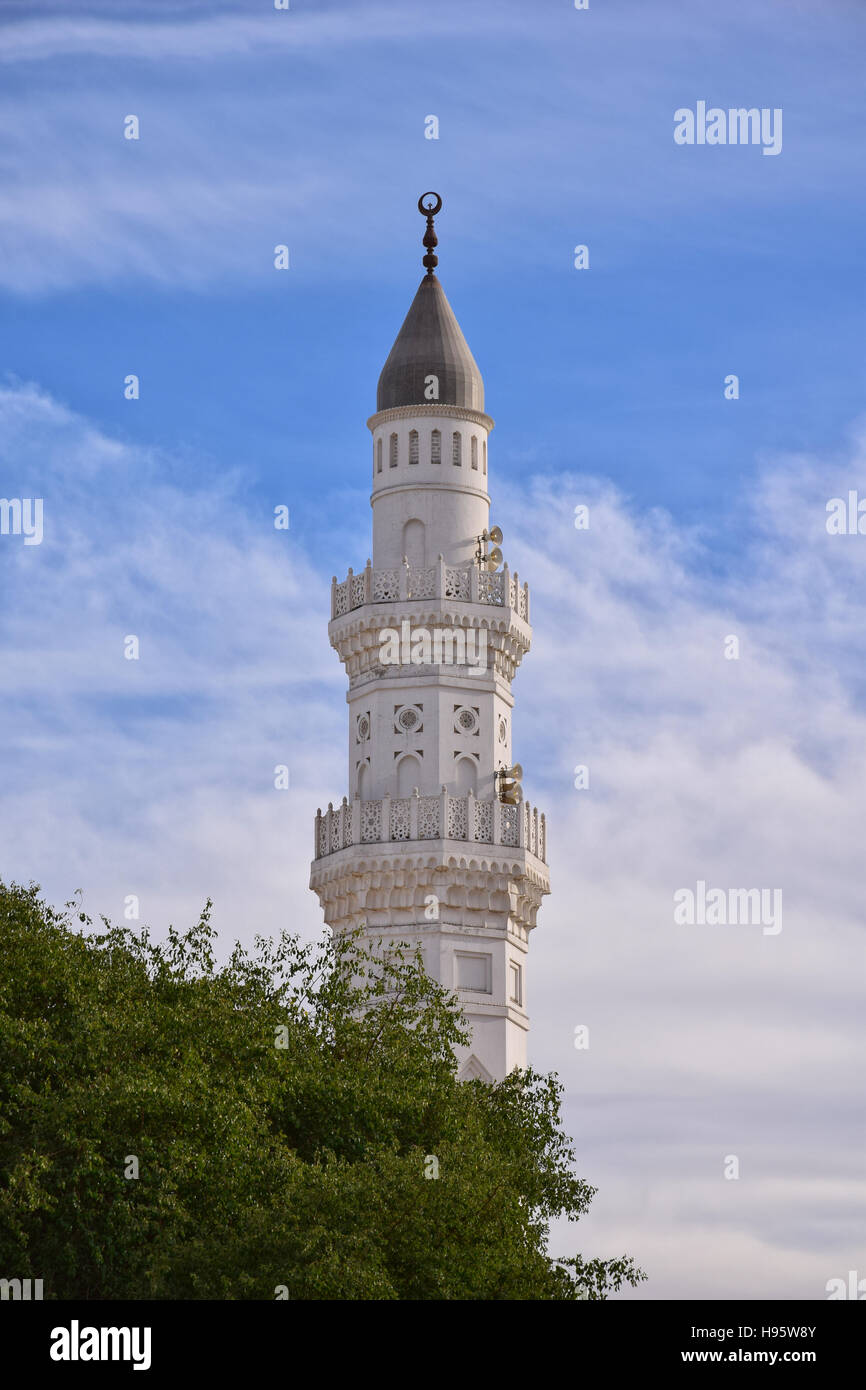 L'un des du Minaret mosquée Quba Photo Stock - Alamy