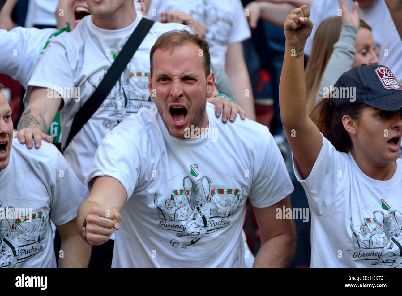Legia warsawa fans Banque de photographies et d’images à haute ...