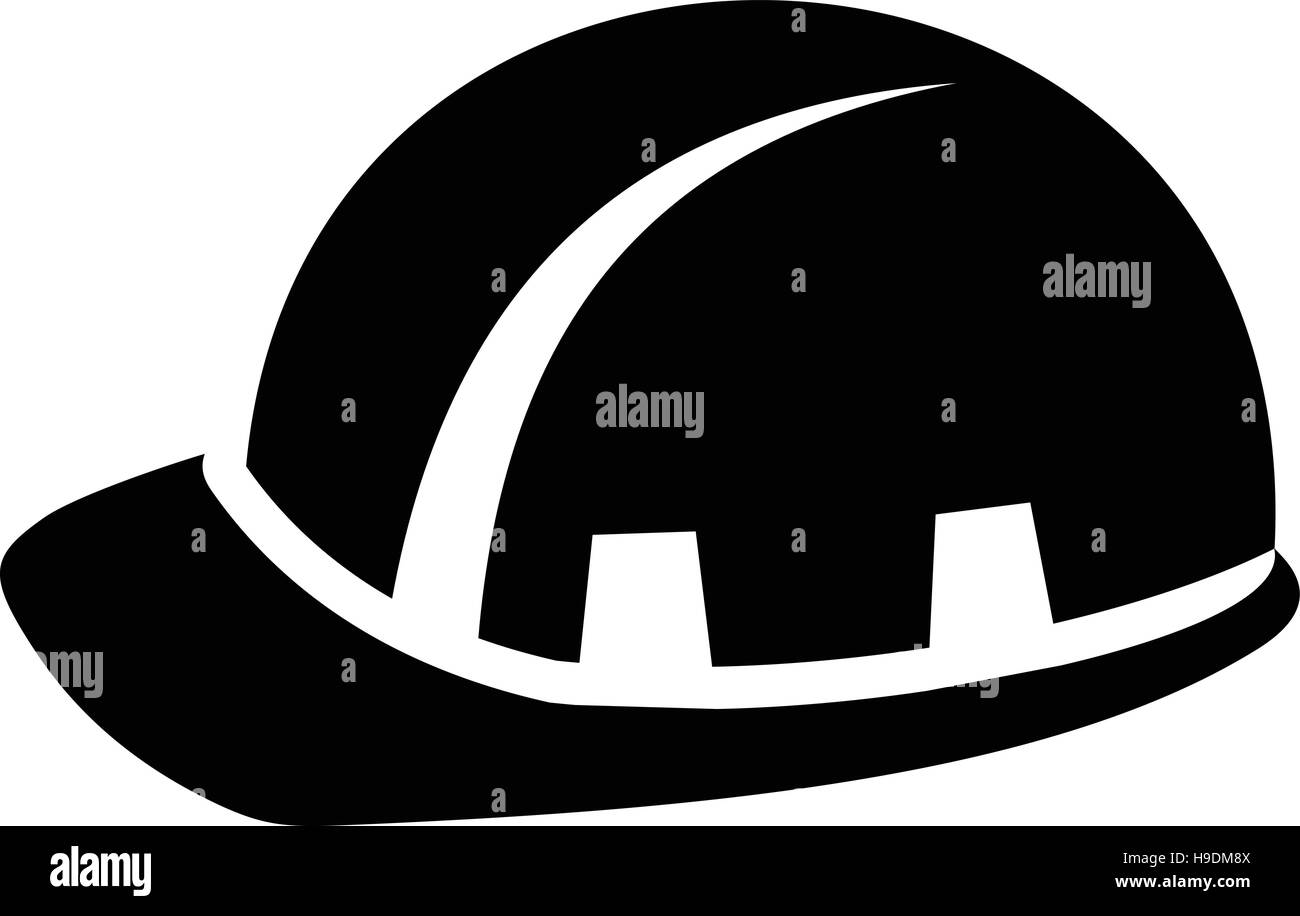 Pictogramme casque Banque d'images vectorielles - Alamy