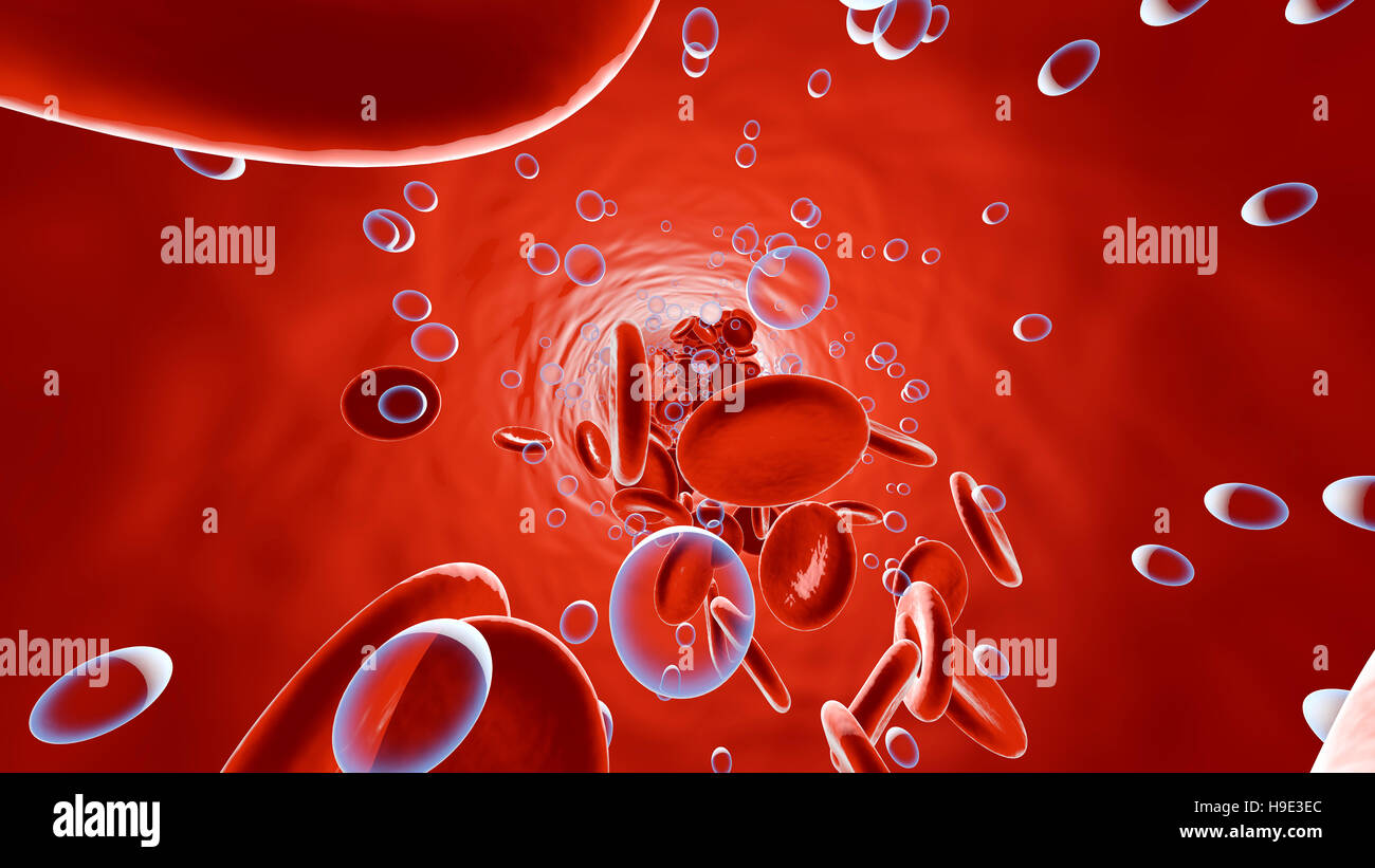 Hemoglobin molecules Banque de photographies et d’images à haute ...