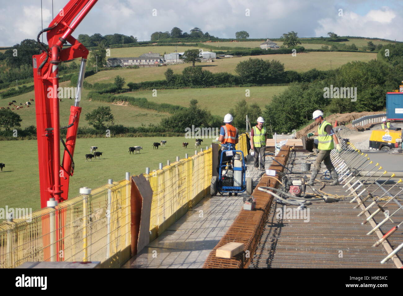 Pont routier en construction Banque de photographies et d’images à ...