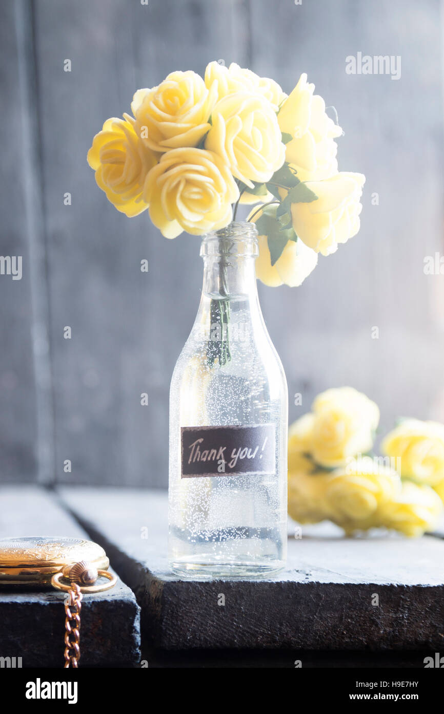 Merci fleur Banque de photographies et d’images à haute résolution - Alamy