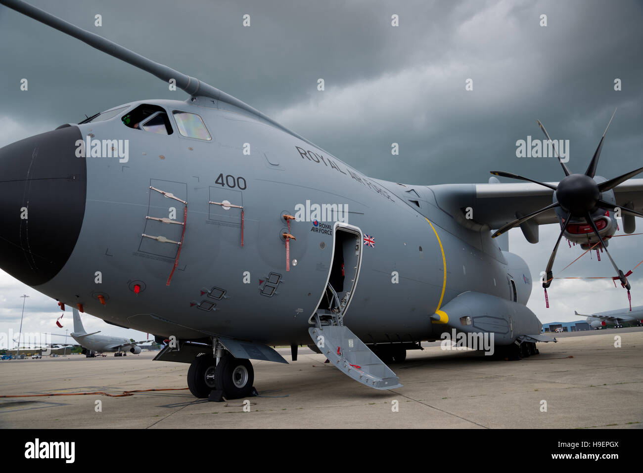 Airbus A400M, avion de transport de l'Atlas. Royal Airforce des ...