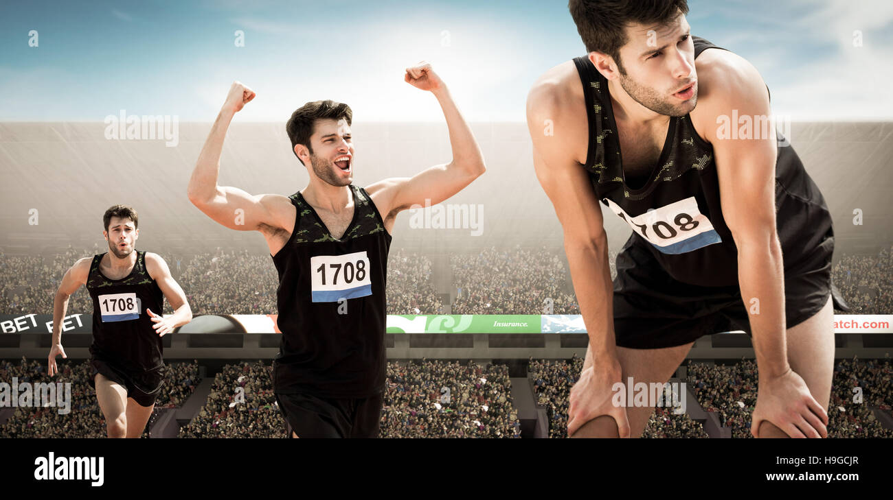 Les mains sur les genoux Banque de photographies et d’images à haute ...