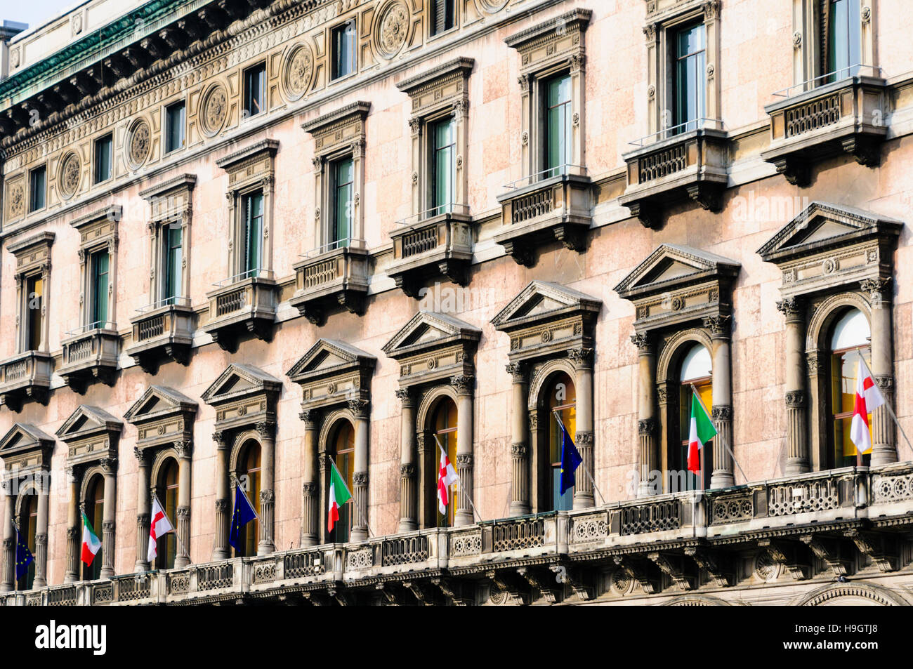 Drapeau milan Banque de photographies et d’images à haute résolution ...