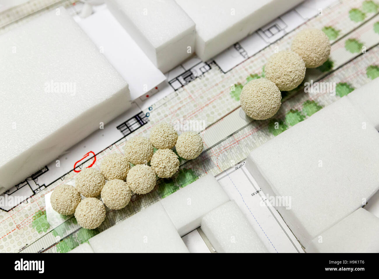 Carte architecturale Banque de photographies et d’images à haute ...