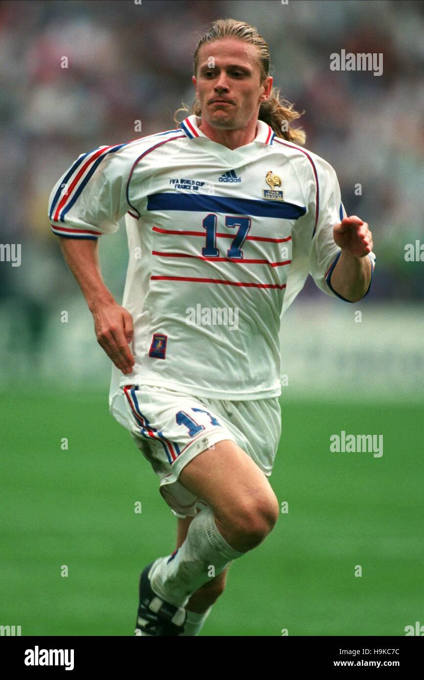 EMMANUEL PETIT FRANCE & ARSENAL FC 06 Juillet 1998 Photo Stock - Alamy
