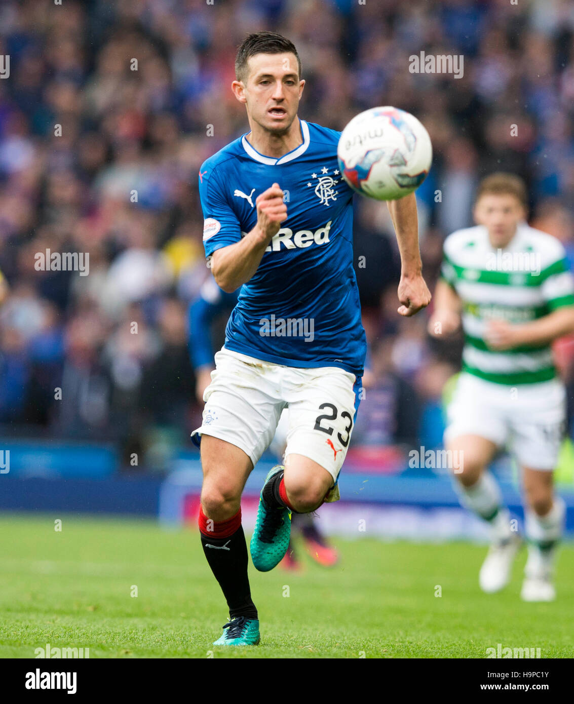 Jason Holt Rangers pendant la Coupe Betfred, demi-finale match à ...