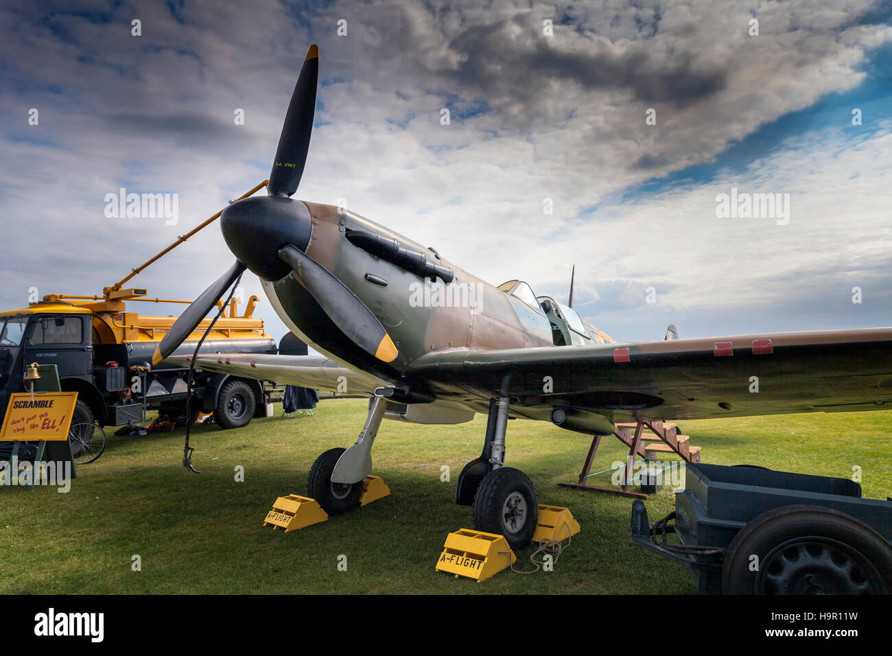Le lytham spitfire Banque de photographies et d’images à haute ...