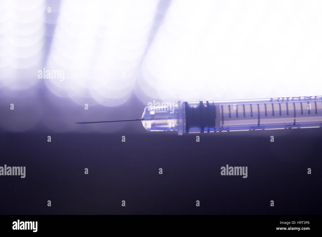 Injection médicaux syring aiguille hypodermique pour injections d ...