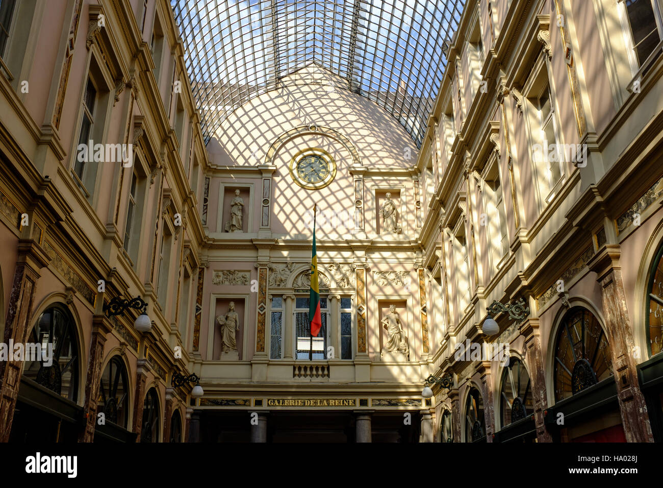 Bruxelles galeries royal Banque de photographies et d’images à haute ...