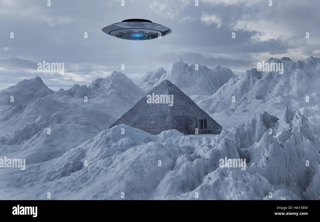 Pyramide de l'Antarctique , l'un des bâtiments mystérieux dit être au ...