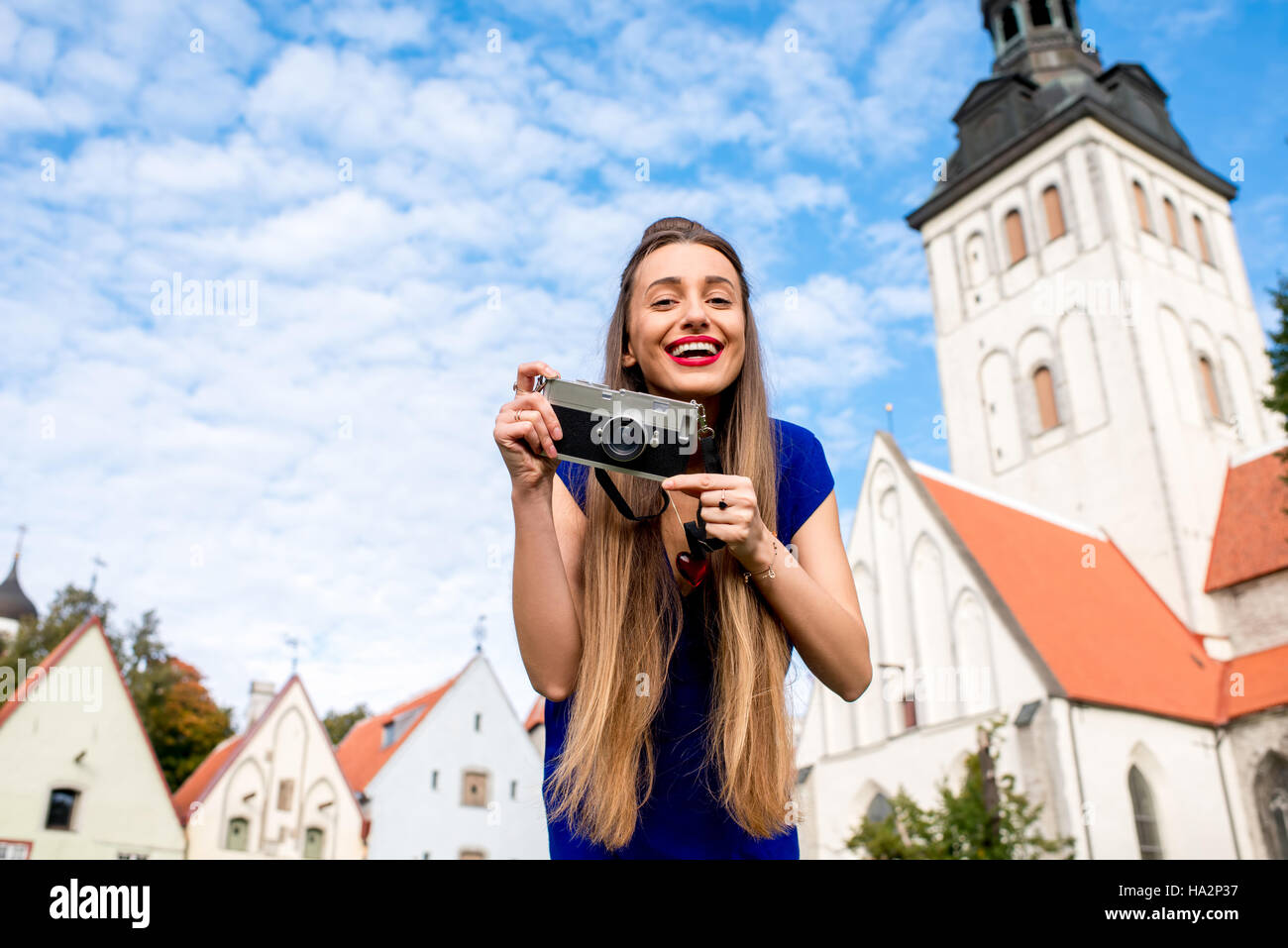 Portrait young girl tallinn estonia Banque de photographies et d’images ... Portrait young girl tallinn estonia Banque de photographies et d’images ...