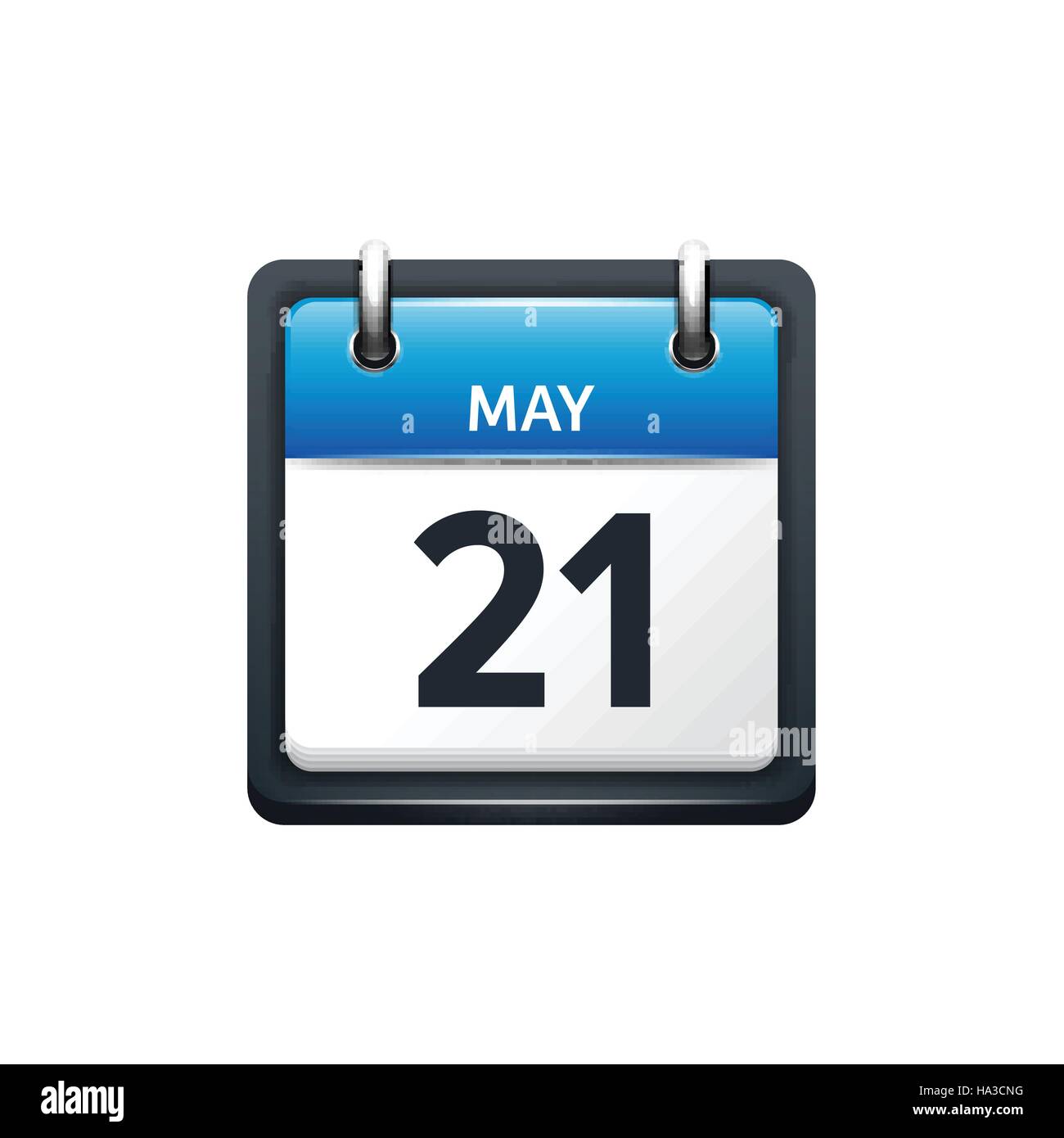 Dimanche 21 mai Banque d'images vectorielles - Alamy