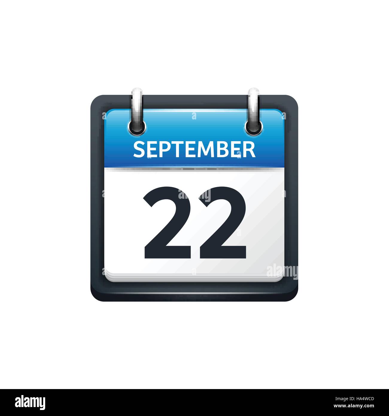 Samedi 24 septembre Banque d'images vectorielles - Alamy