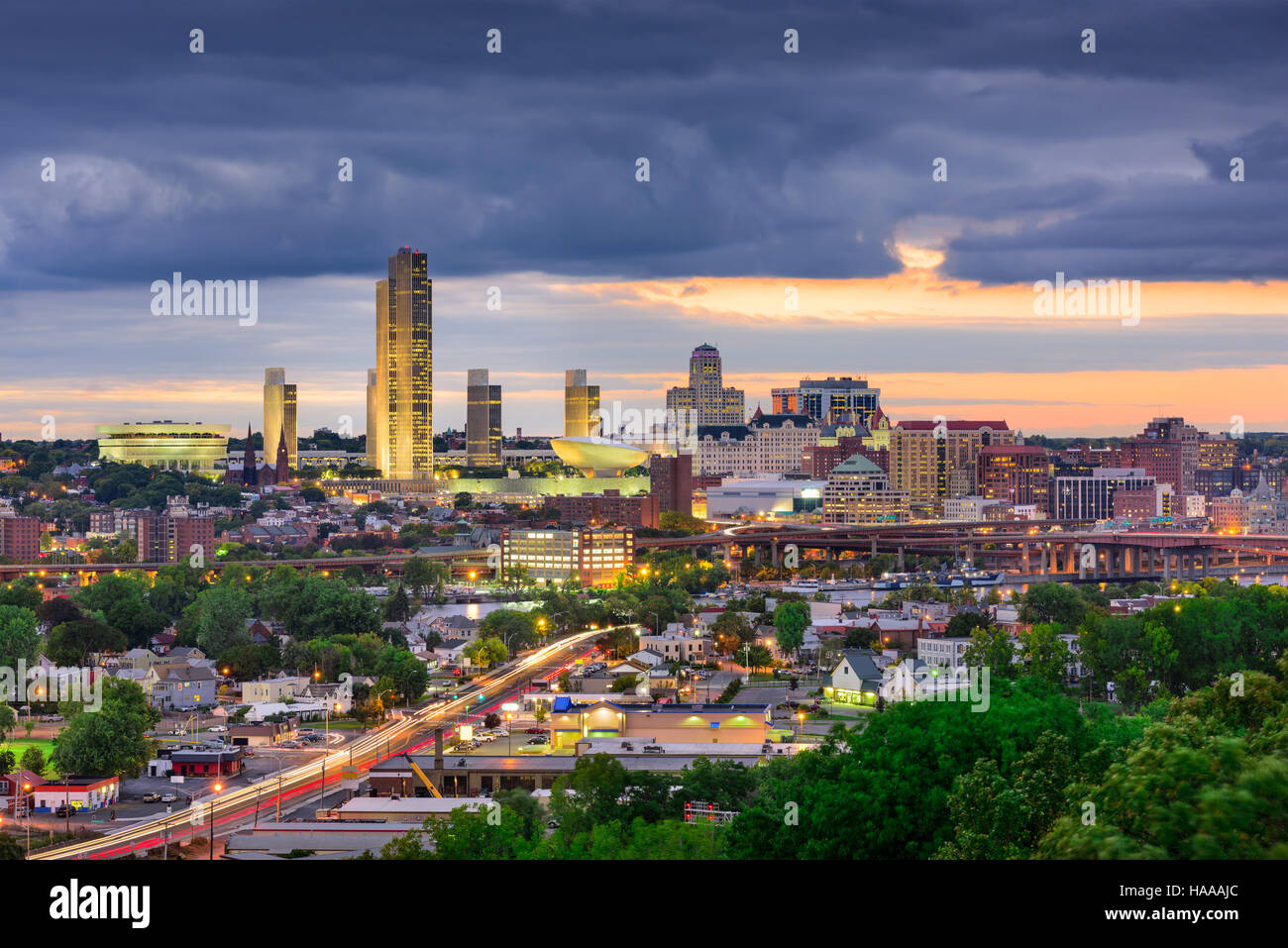 Albany, New York City, USA Photo Stock - Alamy