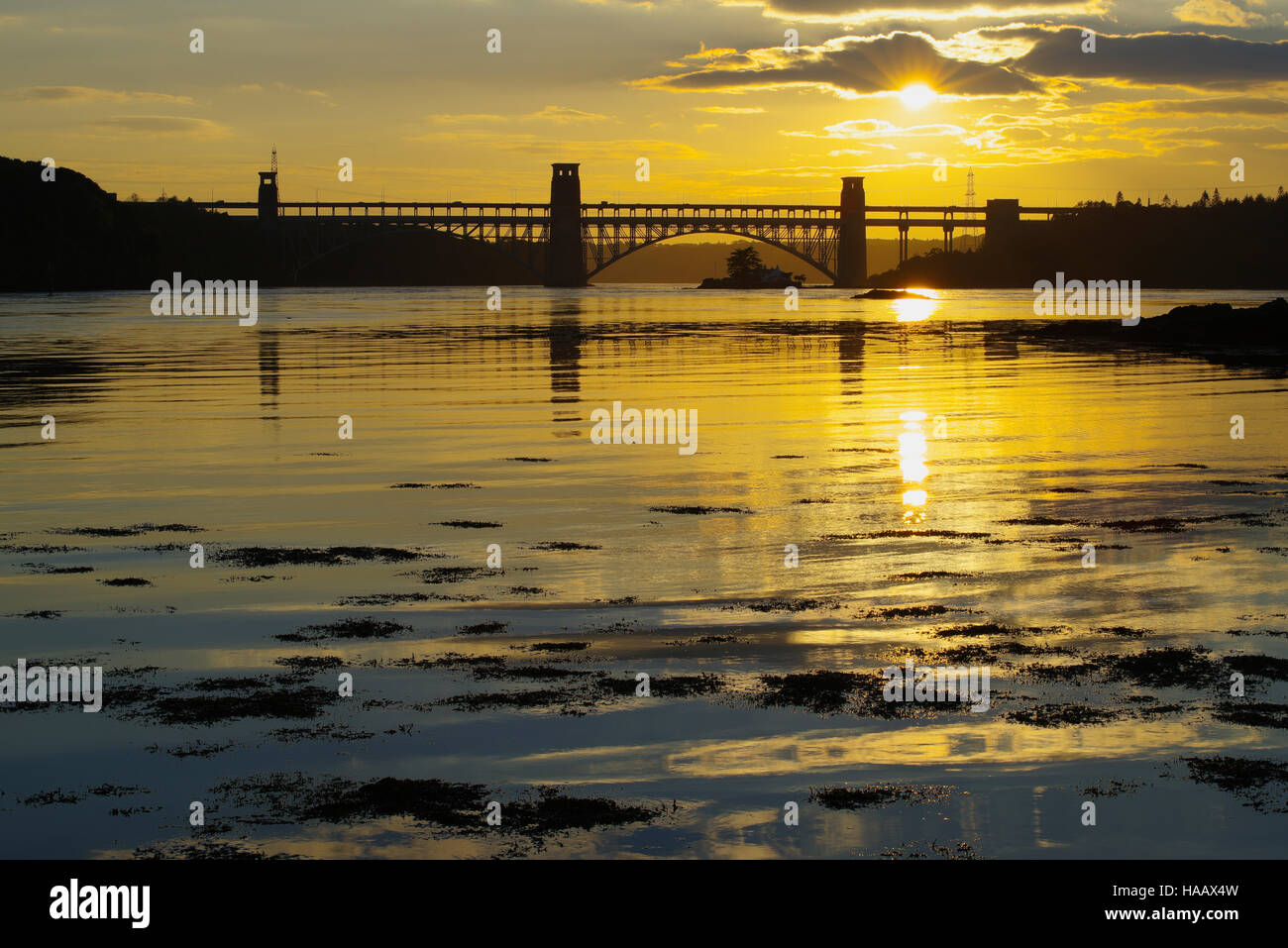 Britannia road bridge Banque de photographies et d’images à haute ...