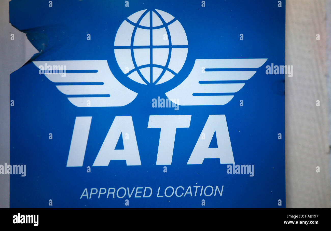 Iata logo Banque de photographies et d’images à haute résolution - Alamy