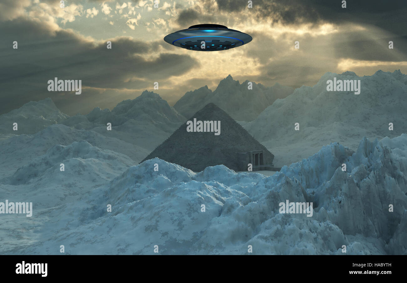 Pyramide de l'Antarctique , l'un des bâtiments mystérieux dit être au ...