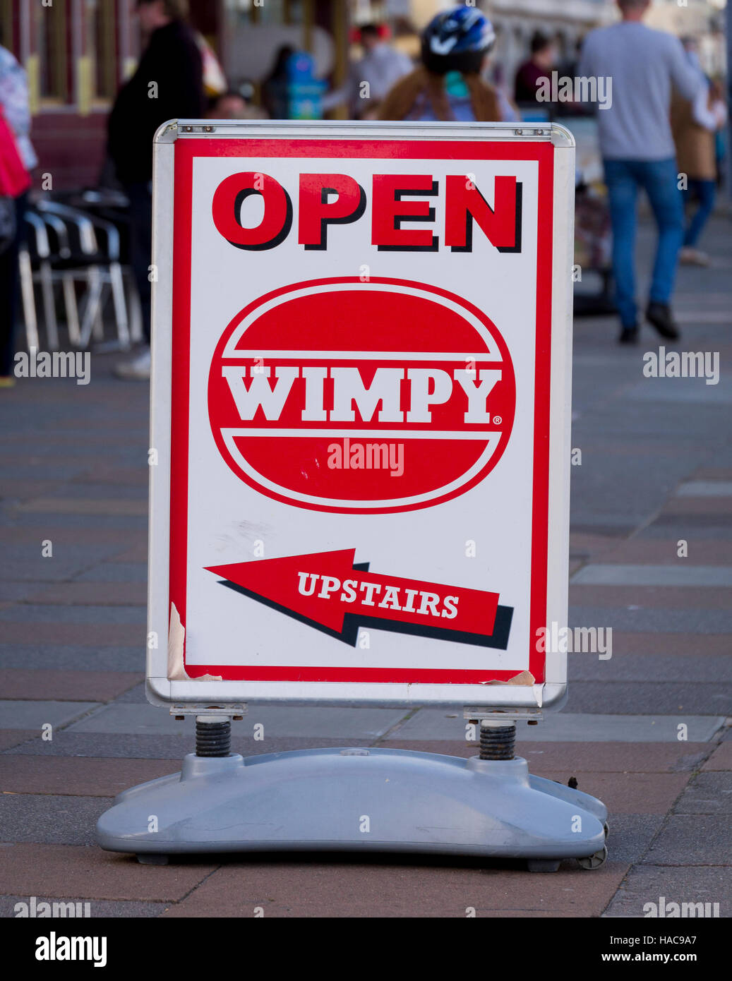 Wimpy fast food restaurant Banque de photographies et d’images à haute ...